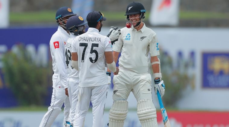 Watch: Trent Boult tries to dodge Sri Lanka fielders after ball gets ...