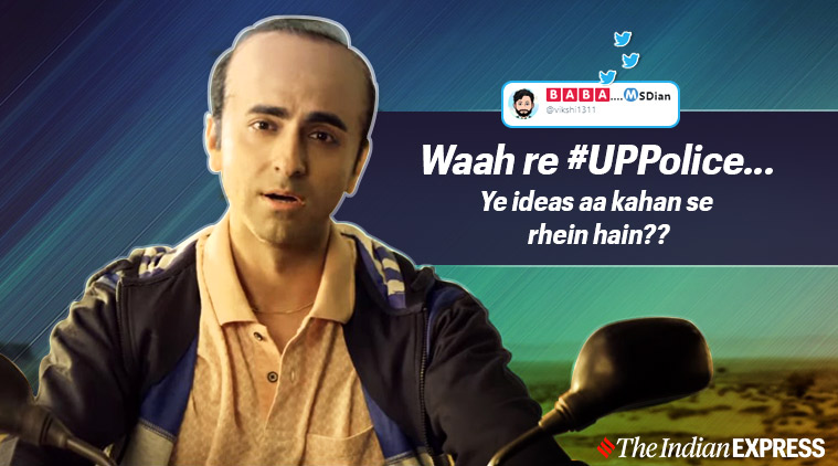 UP police uses Ayushmann Khurrana’s ‘bald’ look to drive home message ...