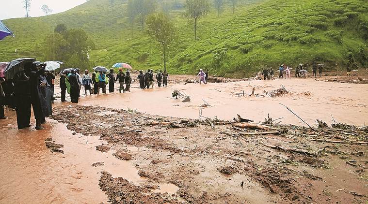 Wayanad village devastated by landslide, at least eight killed | India ...