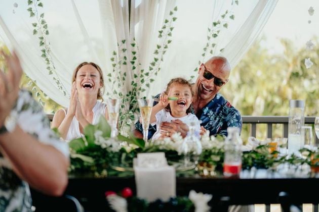 Inside Dwayne Johnson and Lauren Hashian’s Hawaiian wedding ...