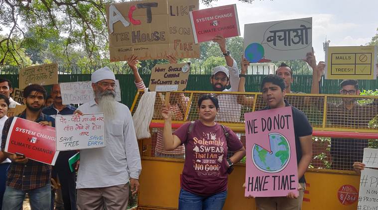 ‘There’s no Planet B’: Scores of Delhi students skip school to support ...