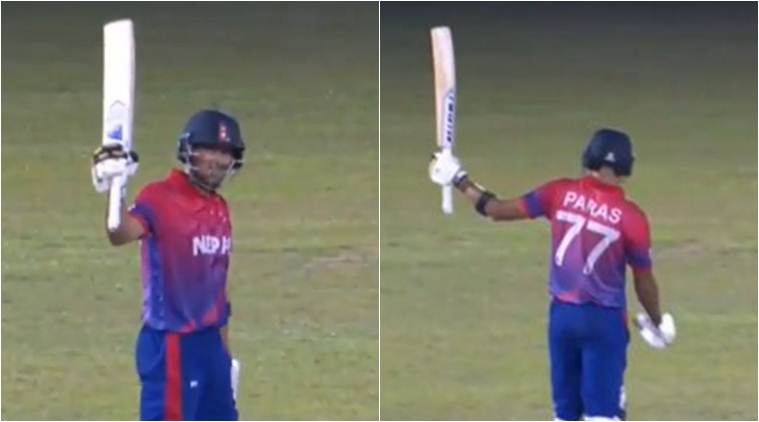 Paras Khadka sets world record with first-ever T20I century for Nepal ...