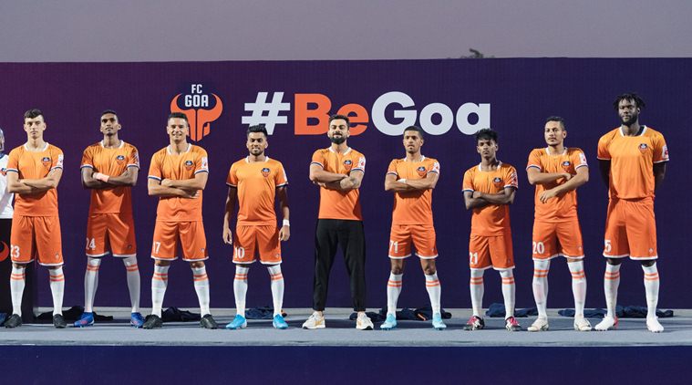 IN PICS: Virat Kohli launches FC Goa’s new home jersey | Football News ...