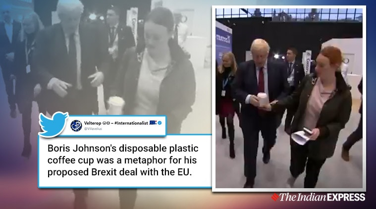 Boris Johnson’s aide snatches his coffee, video goes viral | Trending ...