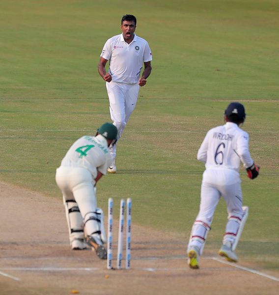 Old story with the new ball: Irresistible Ashwin prises open top order ...