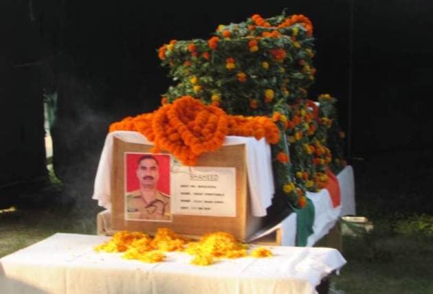BSF jawan killed by Bangla guards at flag meeting laid to rest | India ...