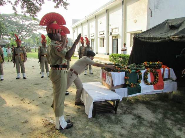 BSF jawan killed by Bangla guards at flag meeting laid to rest | India ...