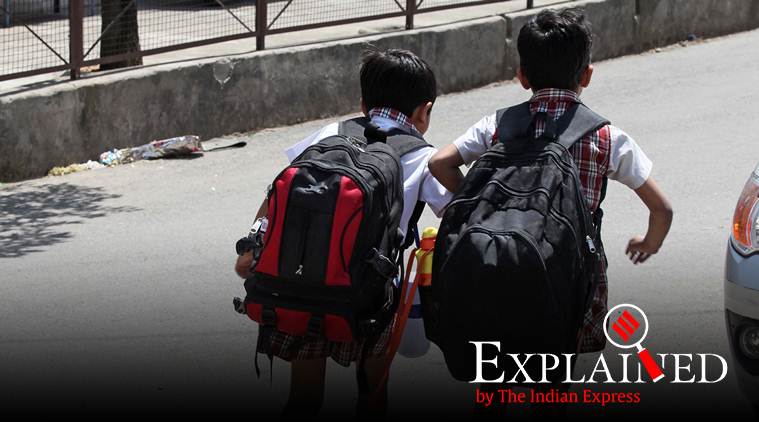 Reducing weight of school bags: A timeline | Explained News - The ...