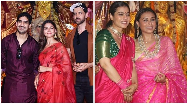 Durga Puja 2019: Alia Bhatt, Hrithik Roshan, Rani Mukerji and more ...