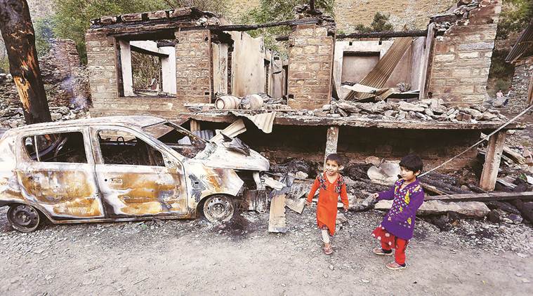 J&K: In panicky Tangdhar, cry for bunkers as shells rain | India News ...