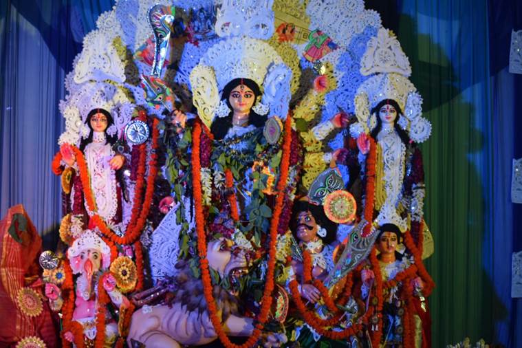 ‘Barir Pujo’ in Delhi’s CR Park: When Durga comes home | Art-and ...