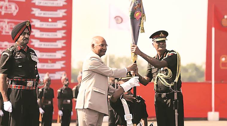 Ram Nath Kovind presents President’s Colours to Army Aviation Corps ...