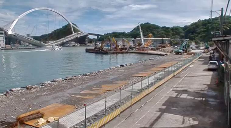 Possible structural issues examined in Taiwan bridge fall | World News ...