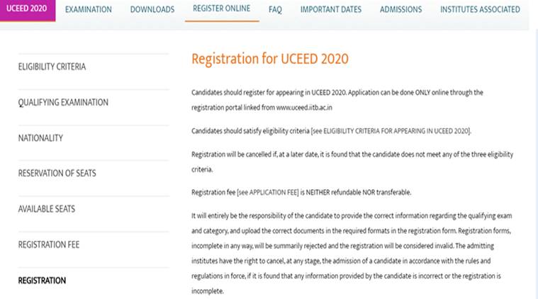 UCEED, CEED applications begin: How to apply, exam pattern | Education ...