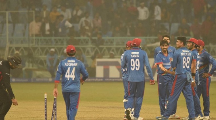 Karim Janat picks 5/11 as Afghanistan level series against West Indies ...