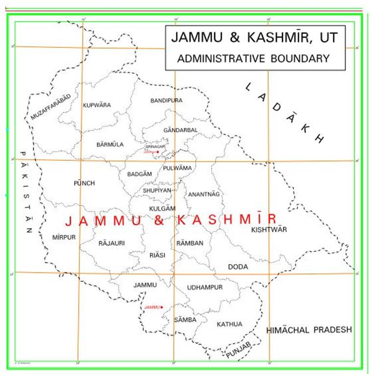 28 states, 9 Union Territories: Here is the new map of India | India ...