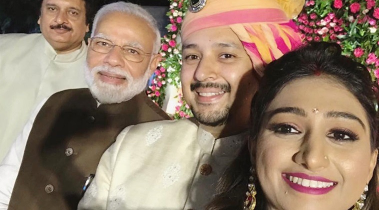 PM Narendra Modi attends Mohena Kumari Singh’s Delhi wedding reception ...
