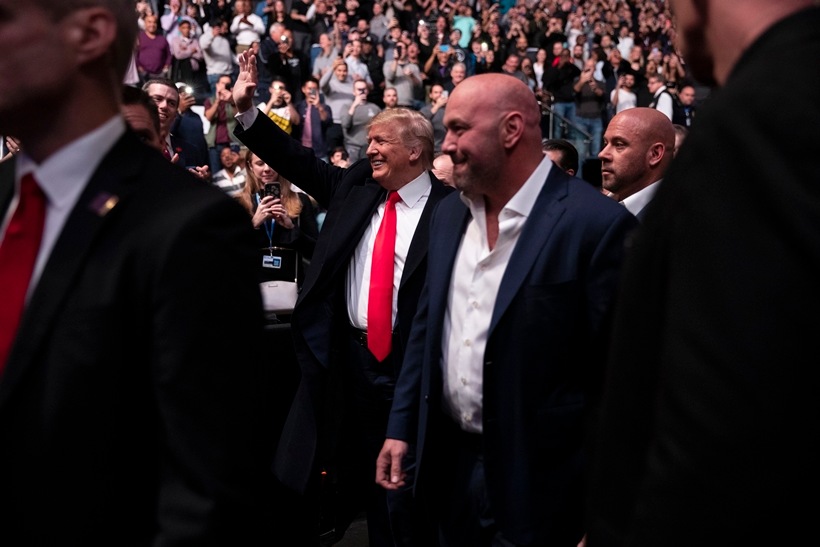UFC 244: Donald Trump takes break from impeachment for another kind of ...