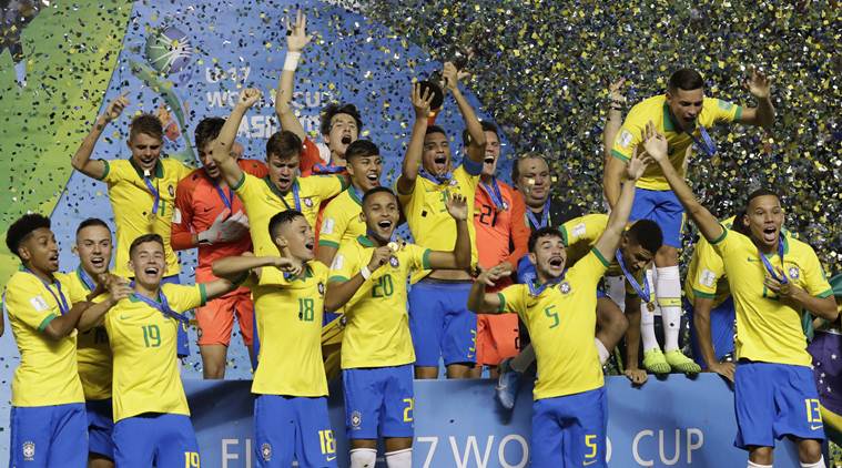Brazil win U17 World Cup title after late comeback against Mexico ...