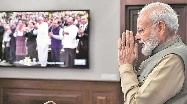 PM Modi: Country moving forward with fresh hopes after Ayodhya verdict ...