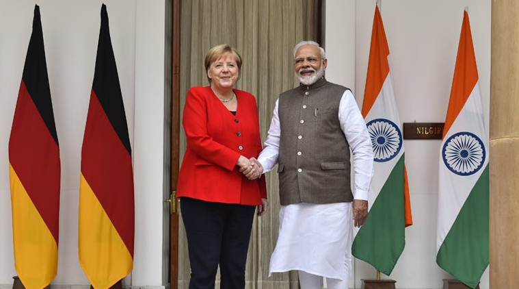 Modi-Merkel meet: India, Germany sign 5 joint declarations of intent ...