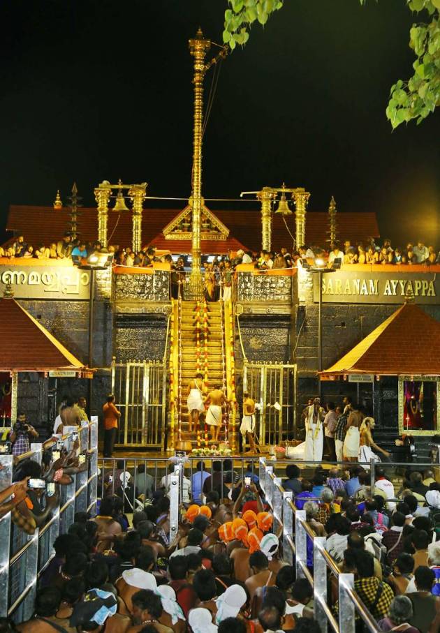 Pilgrims throng Sabarimala temple, offer prayers | India News News ...
