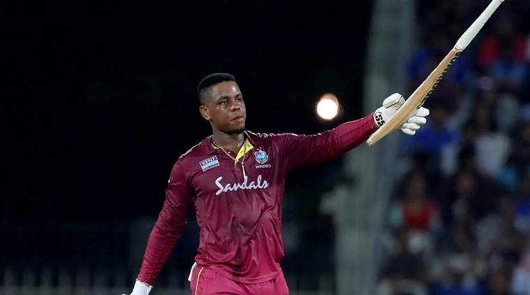 Watch: Shimron Hetmyer smashes six onto roof of stadium | Cricket News ...