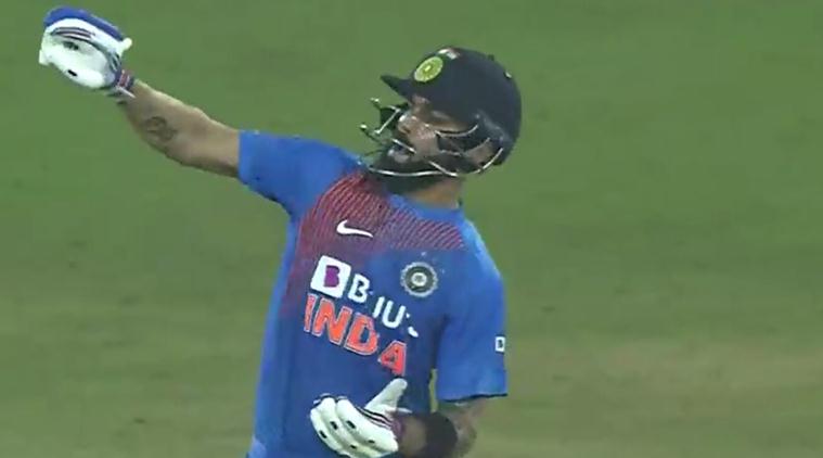 Watch: Virat Kohli imitates Kesrick Williams after smashing him for six ...