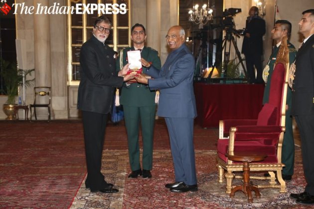 Amitabh Bachchan receives Dadasaheb Phalke Award | Entertainment ...