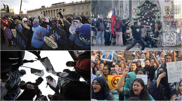 From Hong Kong to India: Images from the frontlines of global protests ...