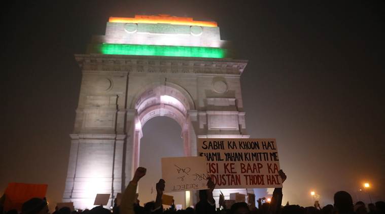 Delhi: At India Gate and Jamia Campus, protests are alive | Delhi News ...