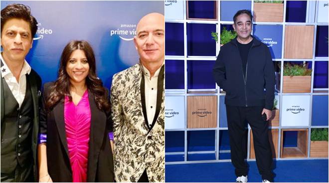 Shah Rukh Khan, Kamal Haasan, Vidya Balan and others meet Jeff Bezos at ...