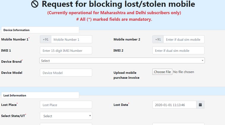 Phone stolen or lost? Here’s how to get it blocked, so no one else can ...