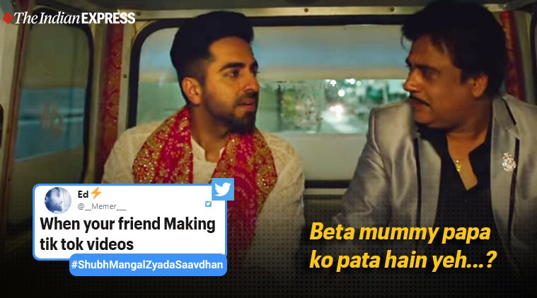 The line from the trailer of Shubh Mangal Zyada Saavdhan that’s ...