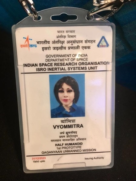 Meet Vyommitra, the robot ISRO is sending to space | Bangalore News ... Meet Vyommitra, the robot ISRO is sending to space | Bangalore News ...
