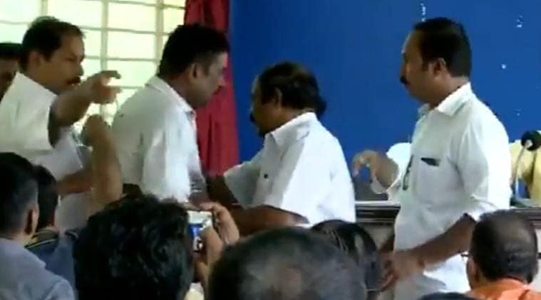 Watch: Kerala journalist manhandled during former DGP Senkumar’s press ...