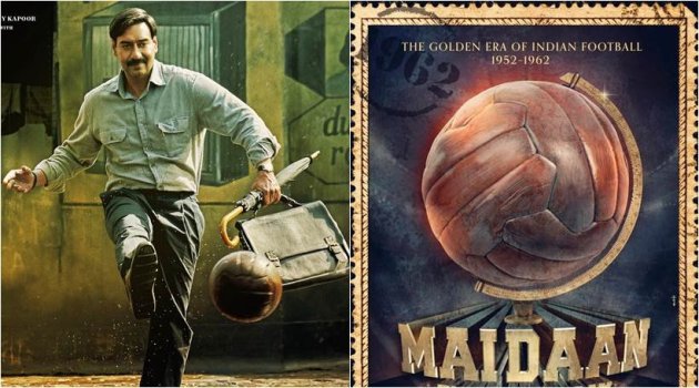 Maidaan posters: Ajay Devgn portrays legendary football coach Syed ...