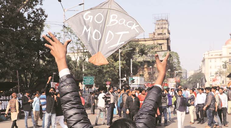 In Kolkata, protests against CAA, PM Modi continue overnight | India ...