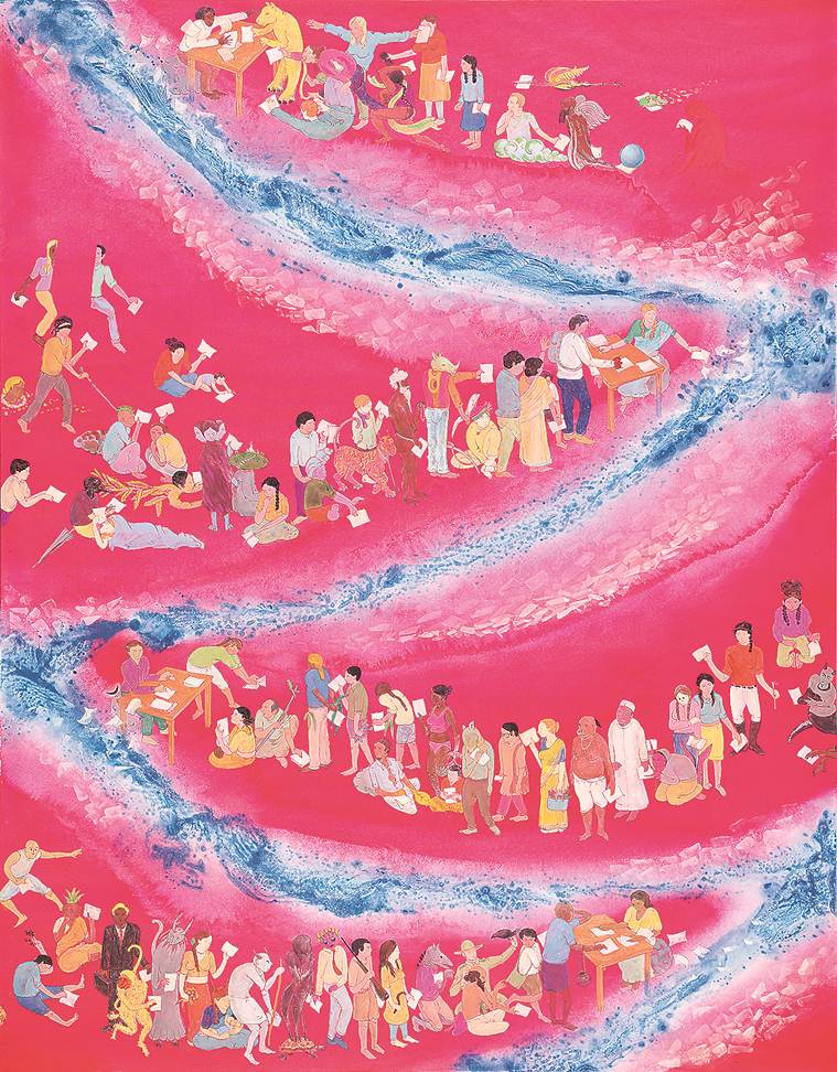 Having found international acclaim, artist NS Harsha is back with a ...