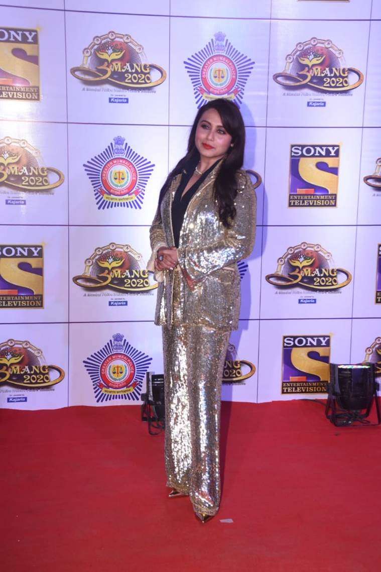 Umang 2020: Rani Mukerji’s sequinned pantsuit is a few years too late ...