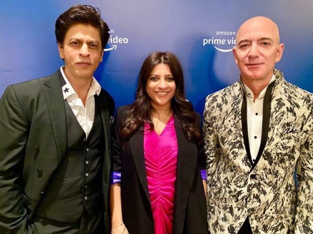 Shah Rukh Khan, Kamal Haasan, Vidya Balan and others meet Jeff Bezos at ...