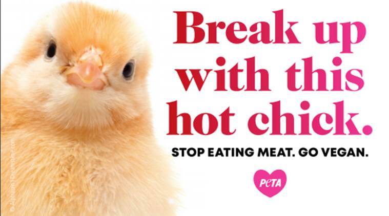 This Valentine’s Day, PETA urges you to break up with this ‘hot chick ...