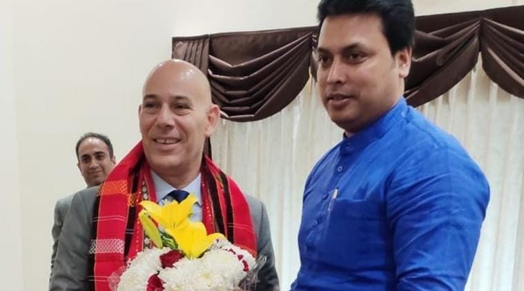 Biplab Deb meets Israeli ambassador, discusses agriculture ...