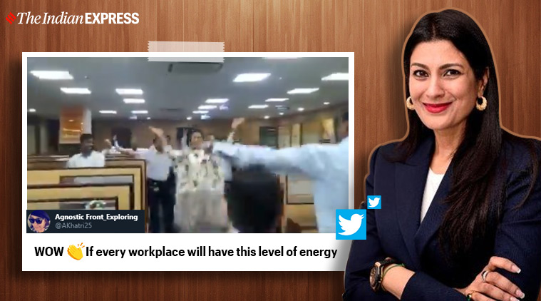 This video of Welspun’s CEO dancing with employees is going viral ...