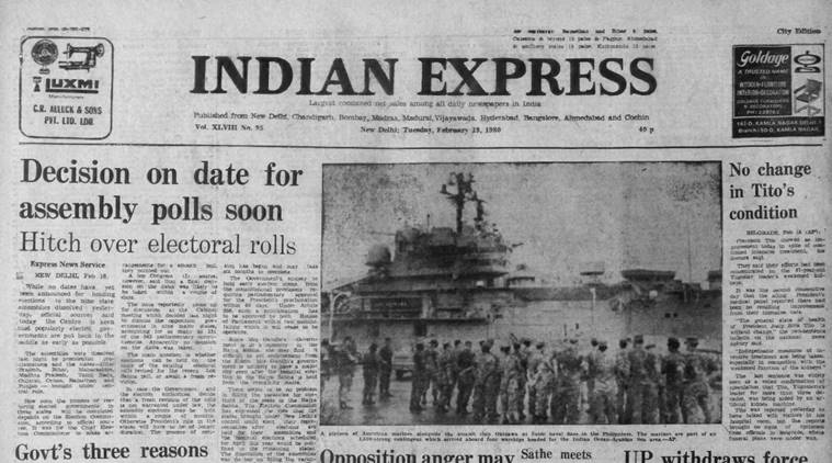 Forty Years Ago, February 19, 1980: States’ crisis | The Indian Express