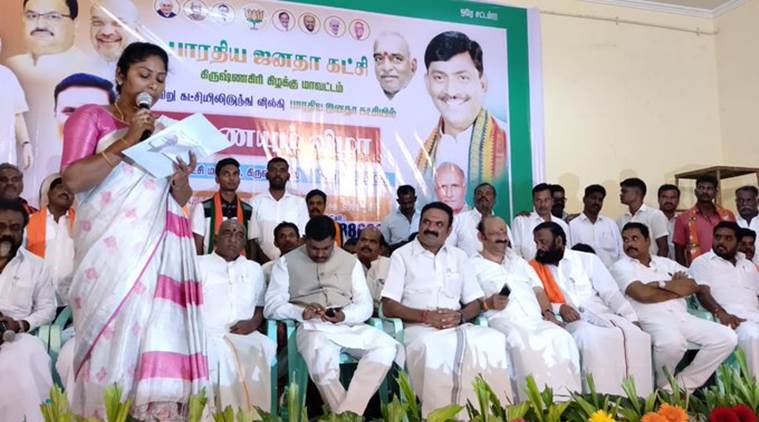 Veerappan’s daughter Vidya Rani joins BJP | India News - The Indian Express