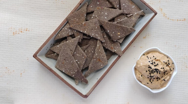 Spicy Baked Millet Crackers: A quick and healthy recipe for your loved ...