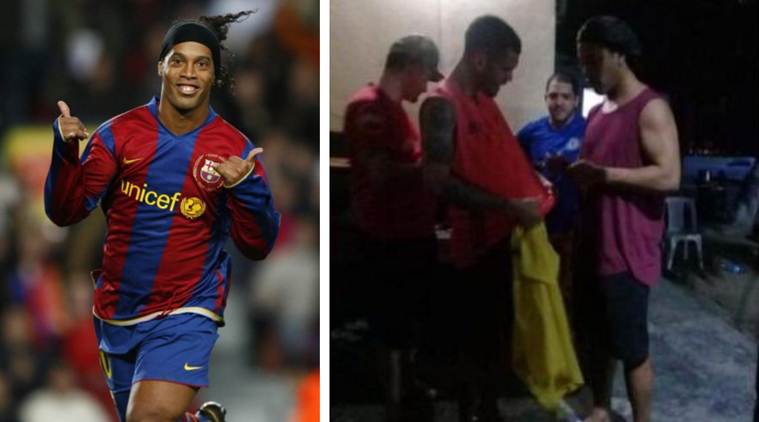 As world football halts, Ronaldinho scores 5 goals in prison tournament ...