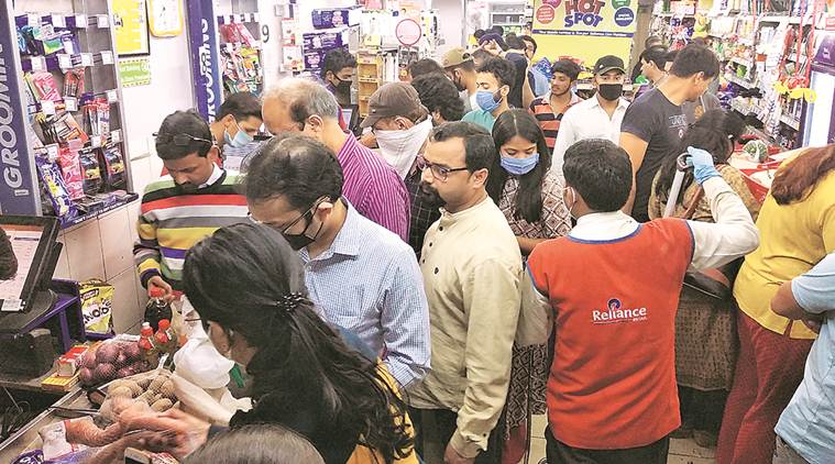 People make panic purchases, shops run out of stocks amid coronavirus ...