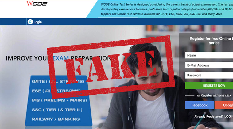 Fake educational website scams UPSC aspirants